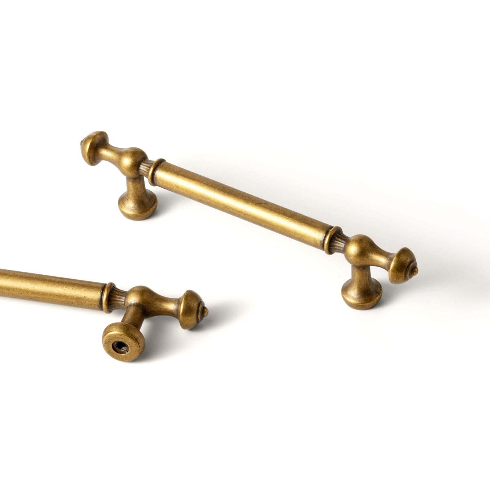 Rustic Bronze Cabinet Handles with Mushroom-shaped Ends Retro Design K