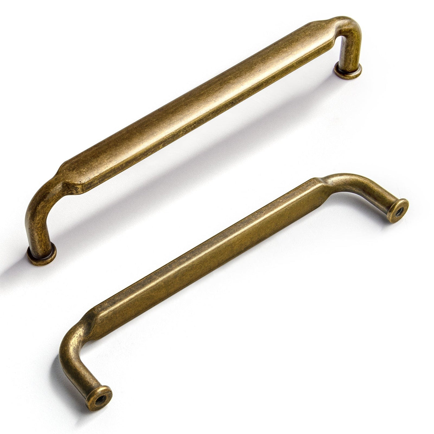 Distressed Antique Brass Cabinet Pulls