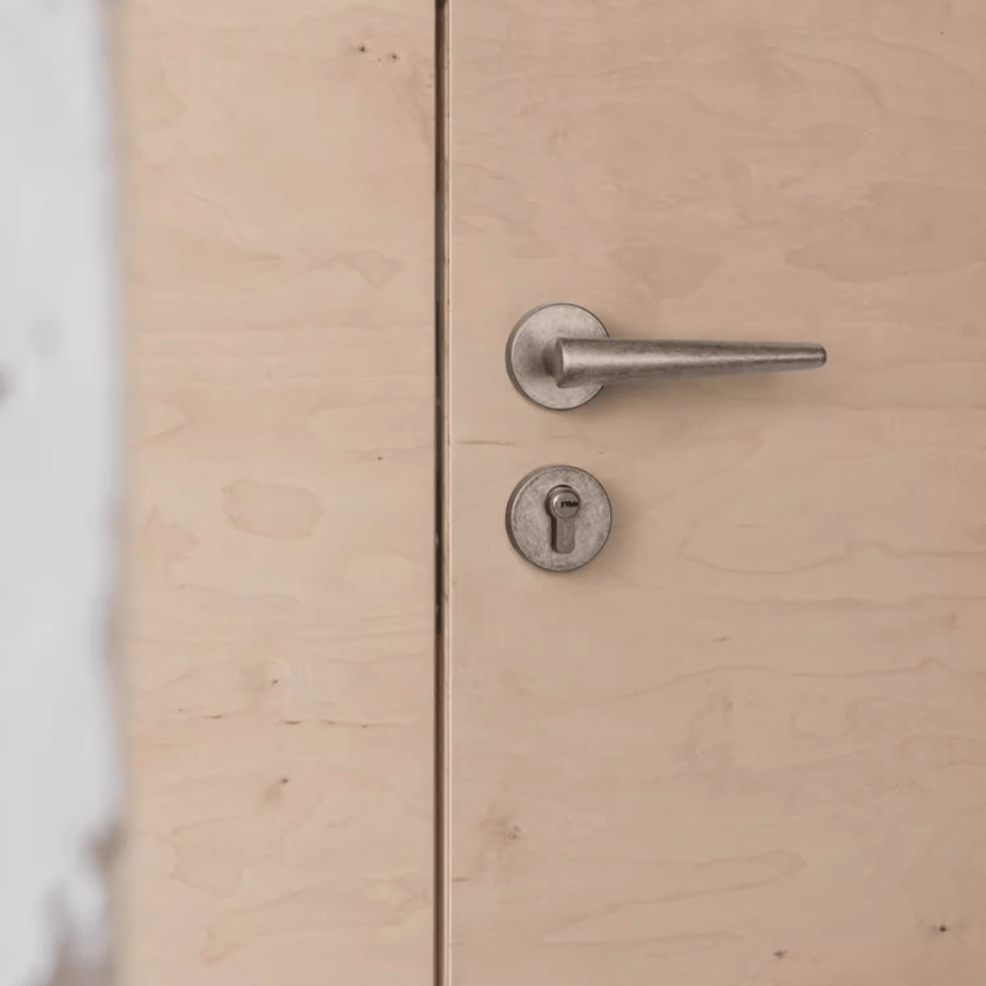 Nordic Silent Door Lock Bedroom Door Handle Interior Security Door Loc