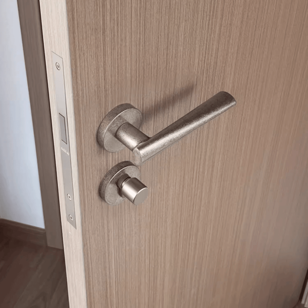 Nordic Silent Door Lock Bedroom Door Handle Interior Security Door Loc