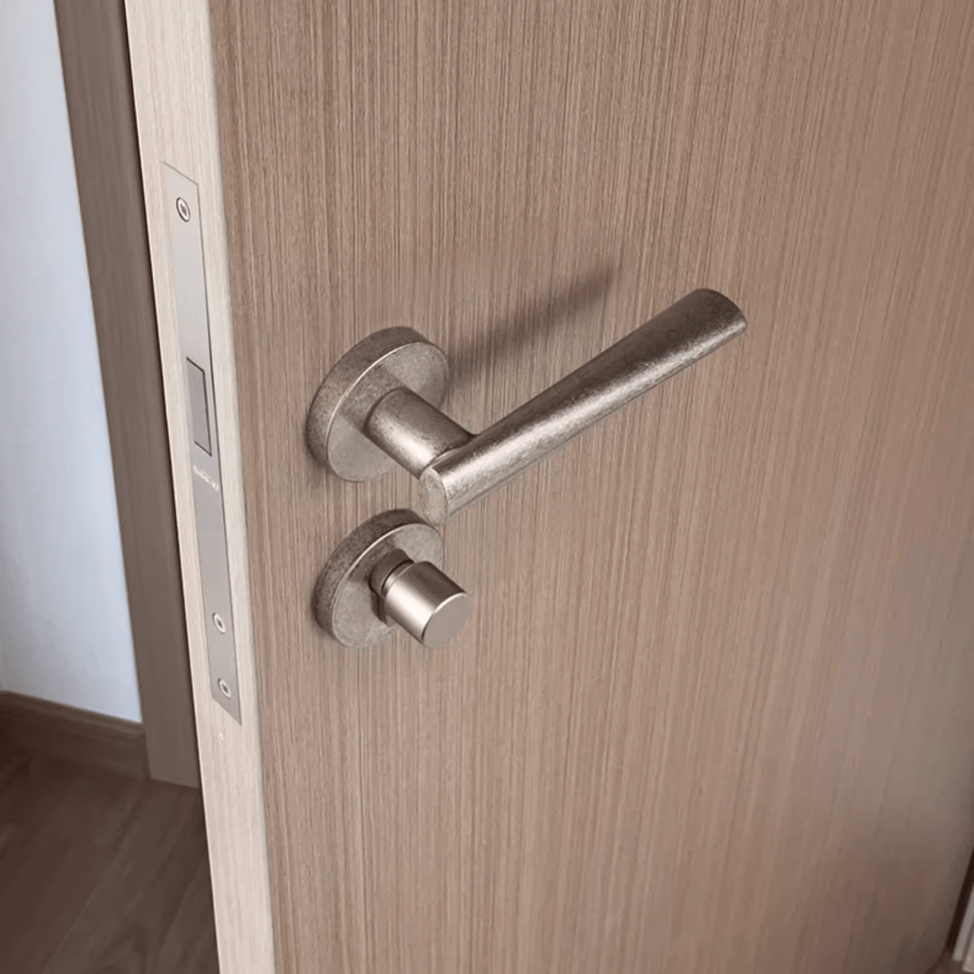 Nordic Silent Door Lock Bedroom Door Handle Interior Security Door Loc