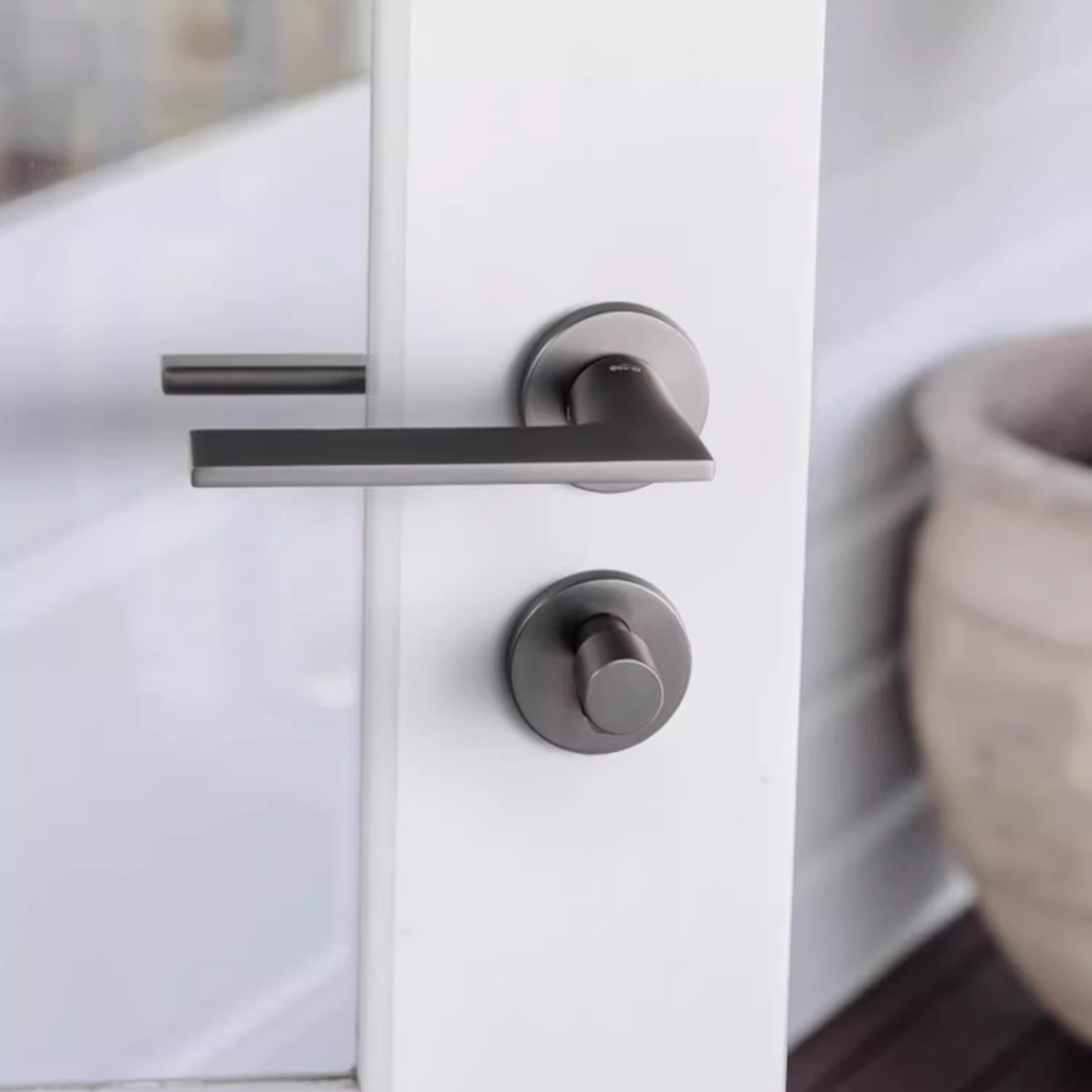 Simple Mute Door Lock Nordic Door Lock Set Bedroom Interior Door Lock