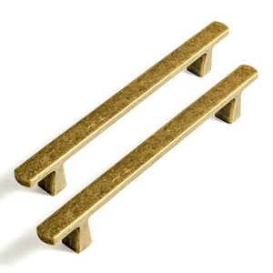 Retro Brass Long Cabinet Handles Luxury Cabinet Pull Hardware for Kitc