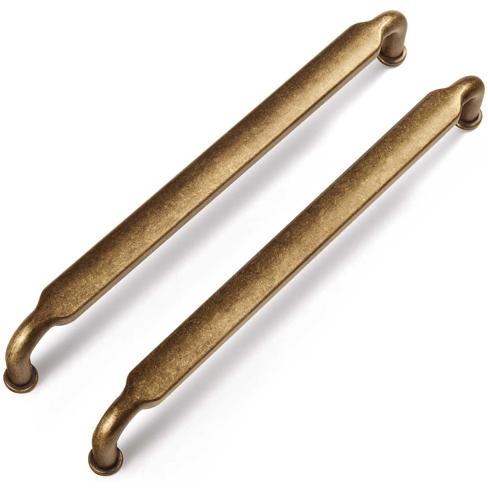 Distressed Antique Brass Cabinet Pulls
