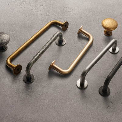 Antique Drawer Pulls Solid Retro Bar Pull Furniture Hardware for Kitch