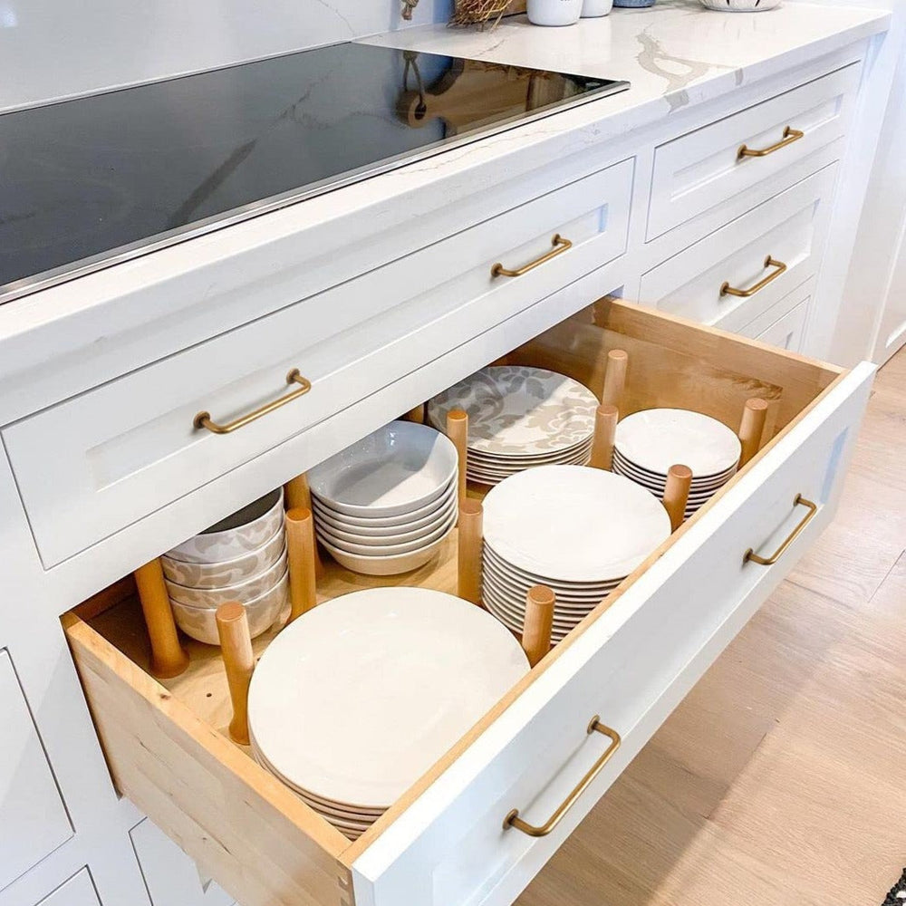 Antique Drawer Pulls Solid Retro Bar Pull Furniture Hardware for Kitch