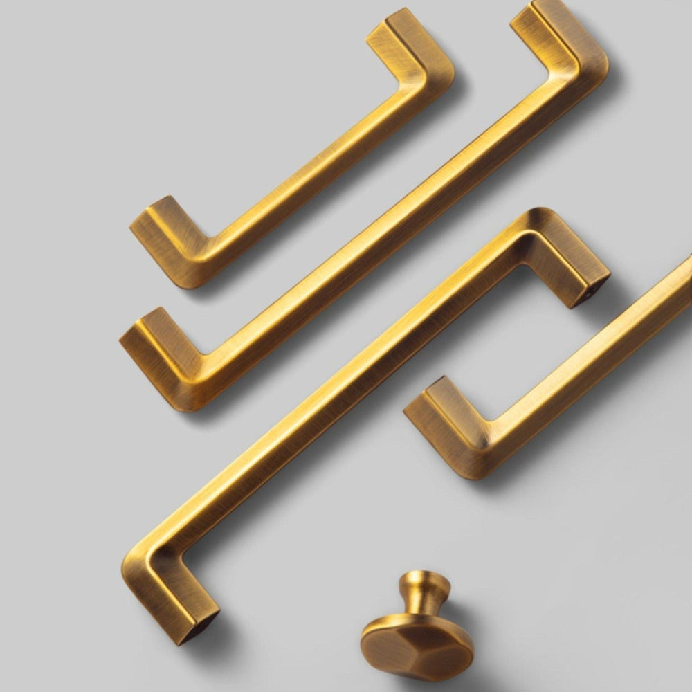 Design Antique Brass Drawer Pulls - Gooki