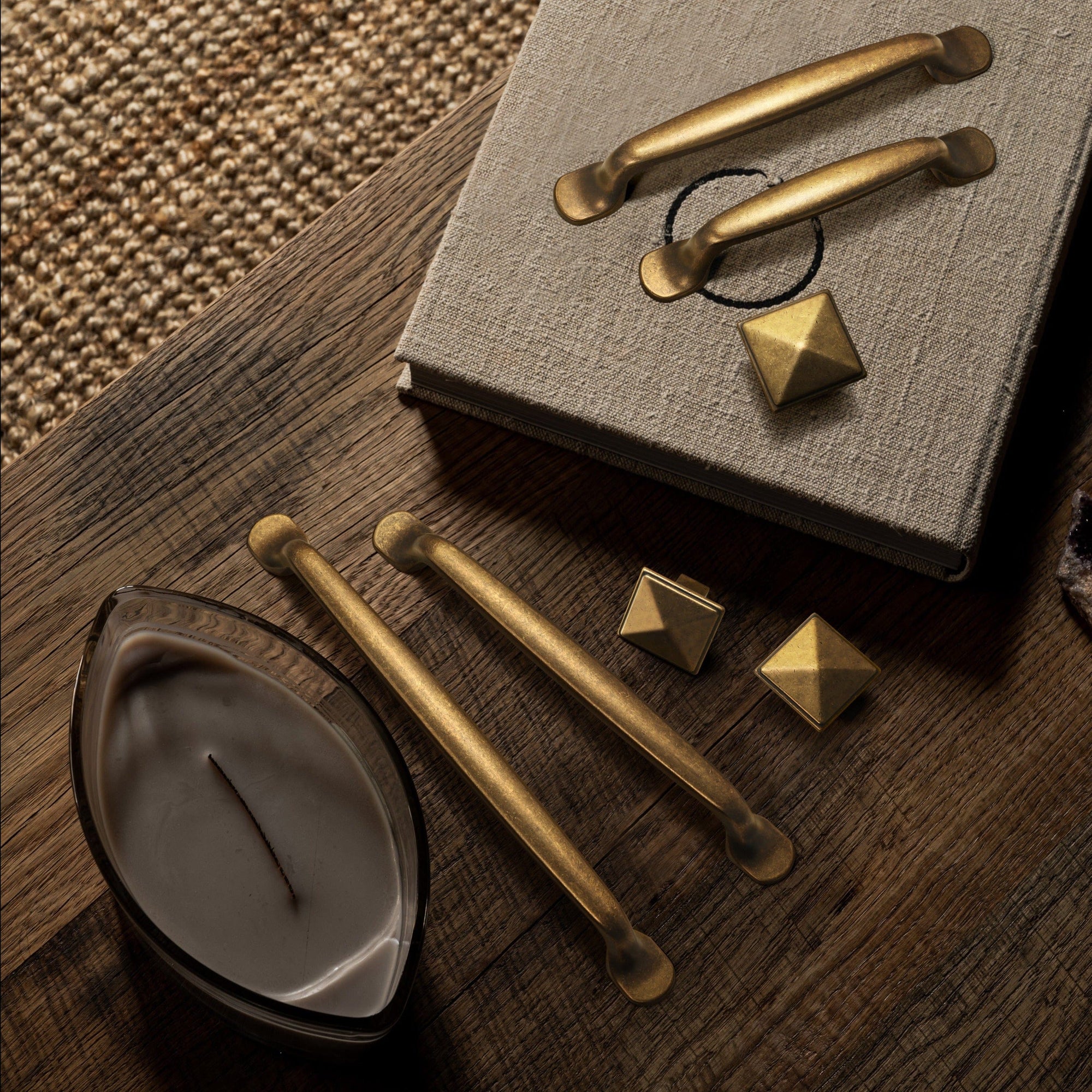 Mid-Century Modern Arch Cabinet Pulls