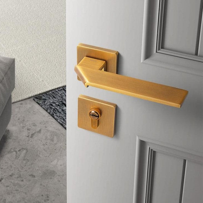 Square Space Folding Door Lock Security Mute