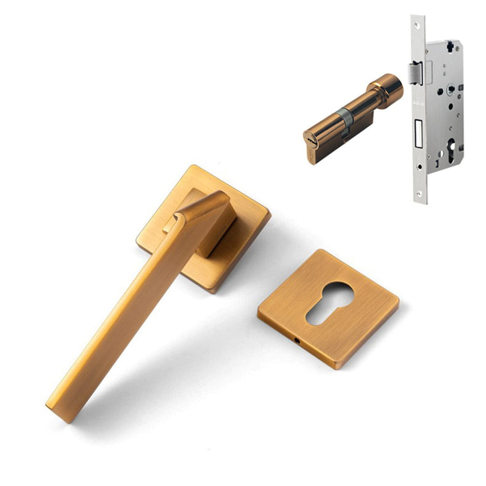 Square Space Folding Door Lock Security Mute